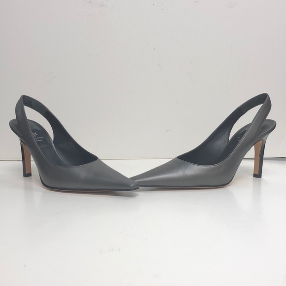 Di Sandro | Shoes | Disandro Made In Italy Pewter Wswarovski Crystal ...